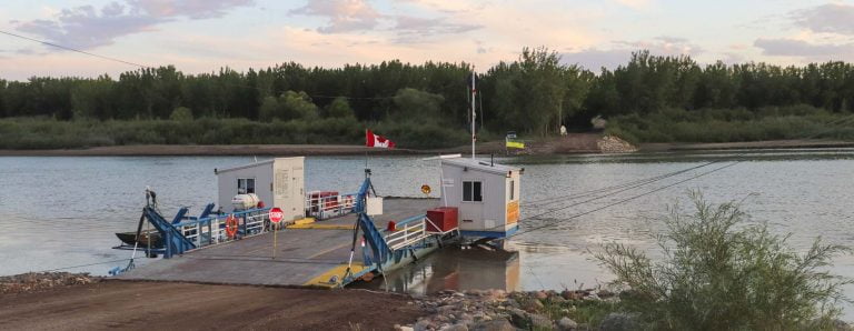 Estuary Ferry - Discover Southwest Saskatchewan